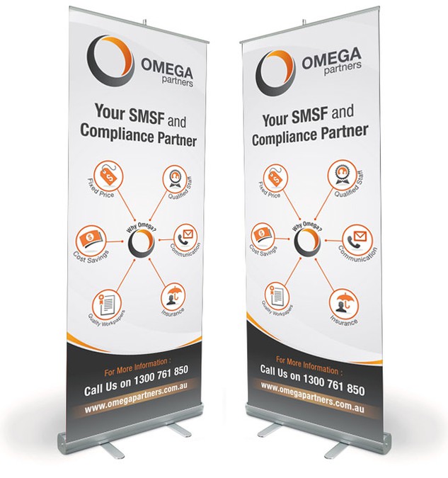 signage for Omega Partners | Signage contest