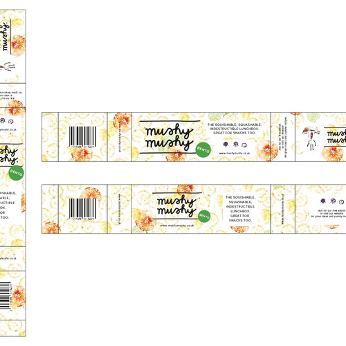 Create an Eye Catching Kids Bento Box Label | Product label contest