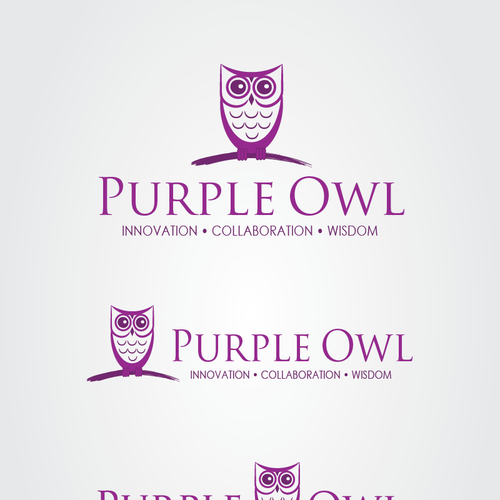 logo for Purple Owl | Logo design contest