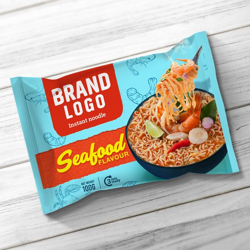 Designs | Fresh Identity for Instant noodles | Product label contest