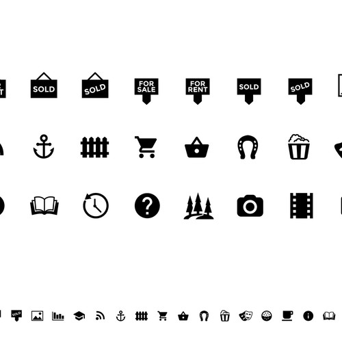 Designs | SVG Icons needed for custom Icon Font! | Icon or button contest