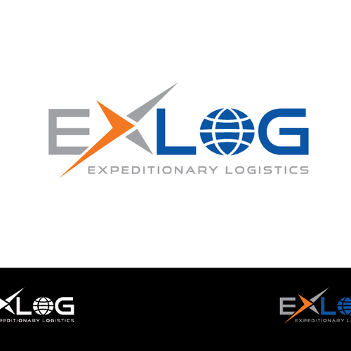 Create a compelling logo for ExLog, an expeditionary logistics company ...