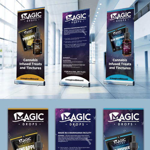 Designs | Magic 3 Sided Banner | Postcard, flyer or print contest