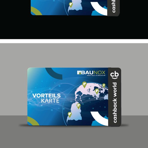 Debit, Customer Card, Cashback Card - modern, cool, let your ideas run ...