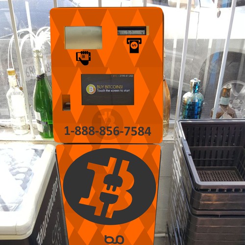Bitcoin ATM Wrap Design | Car, truck or van wrap contest