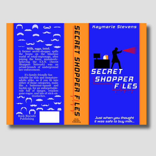 Bold and classy espionage book-cover, with a twist... | Book cover contest