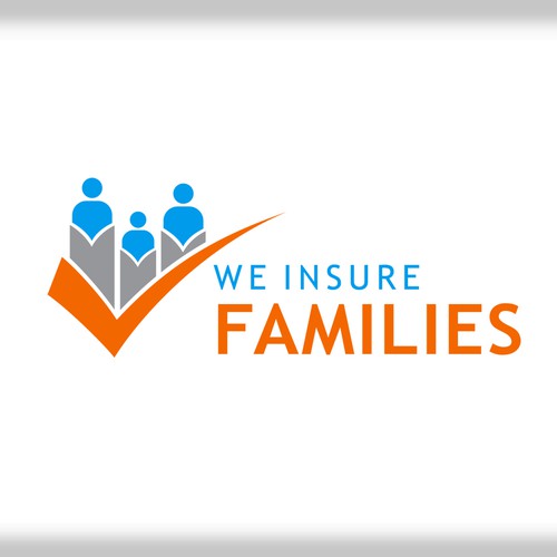We Insure Families: Creative Branding for Insurance Agency | Logo ...