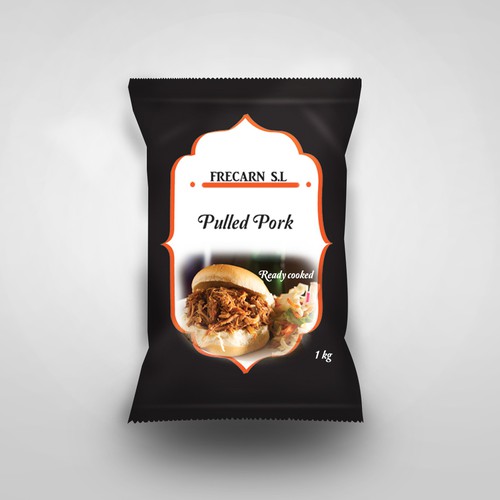PACKAGING - PLASTIC BAG for PULLED PORK- | Product packaging contest