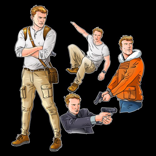 Designs | Create a Stunning Protagonist Illustration | Illustration or ...