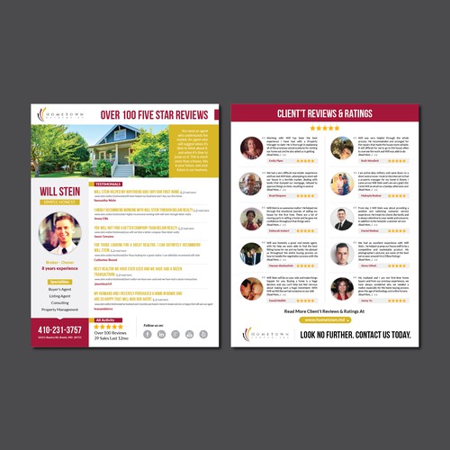 Design a Flyer With Many Customer Reviews | Postcard, flyer or print ...