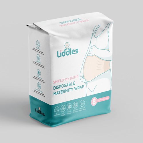 Designs | Design a package for disposable maternity wrap | Product ...