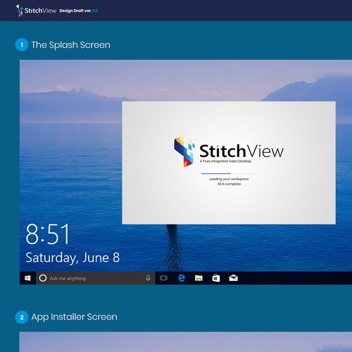 Modern Desktop Application needs a new look | Other web or app design ...