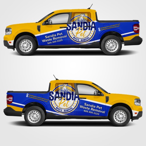Designs | Half Wrap for business fleet vehicles | Car, truck or van ...