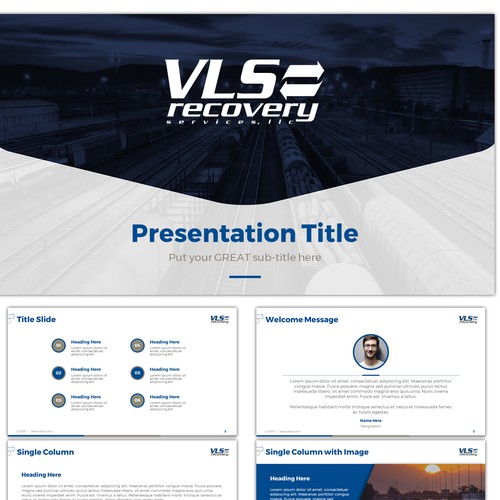 Designs | VLS Recovery Services | PowerPoint template contest