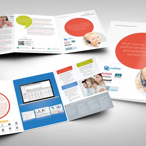 *guaranteed* brochure and 10' Pop-up Booth design for HigherGround, Inc ...