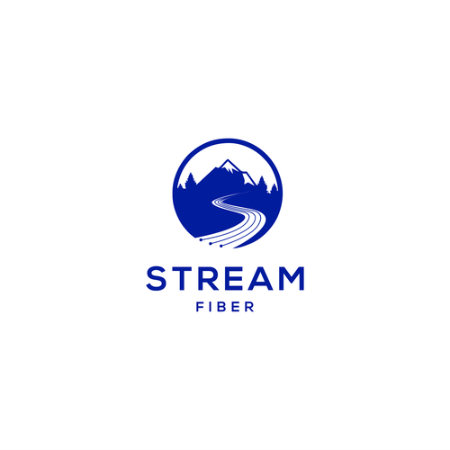 Designs | Stream Fiber Logo | Logo design contest