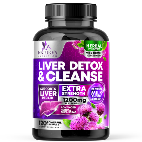 Designs | Natural Liver Detox & Cleanse Design Needed for Nature's ...