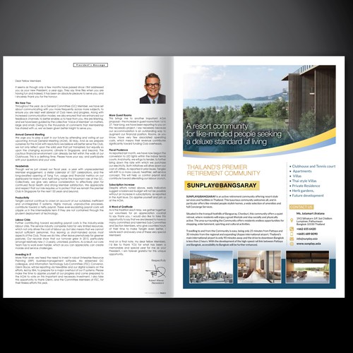 Single page magazine AD | Magazine cover contest