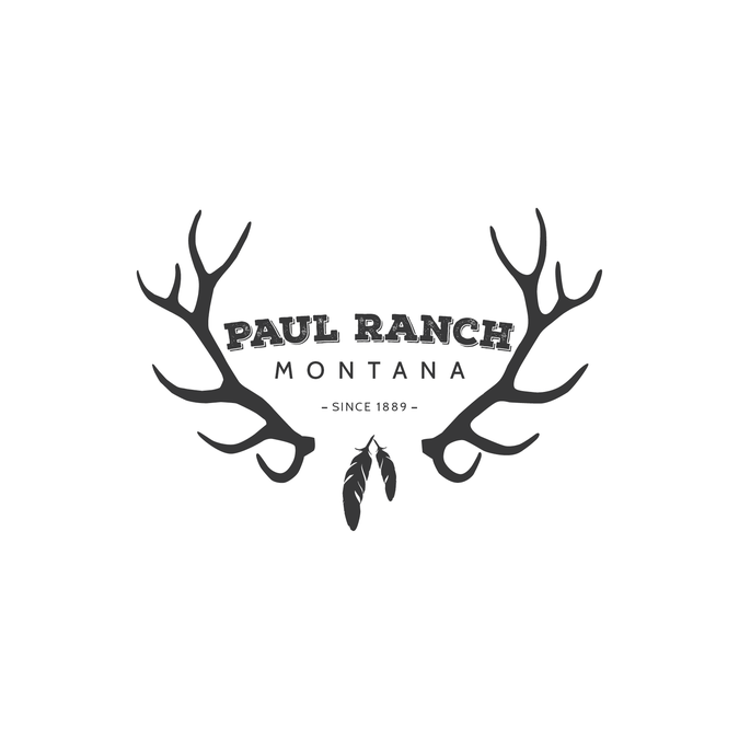 Create a logo for advertising and merchandising Paul Ranch Montana ...