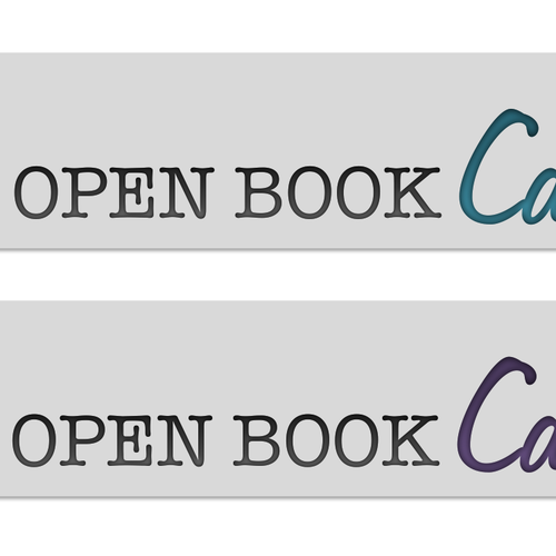 New signage wanted for Open Book Cafe | Signage contest