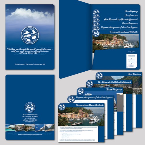 Leave Behind Brochure Folder for Incentive and Corporate Groups | Print ...