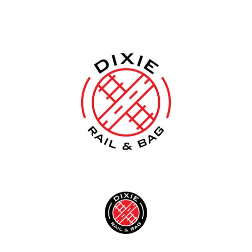 DIXIE RAIL - POWERFUL INDUSTRIAL LOGO | Logo design contest