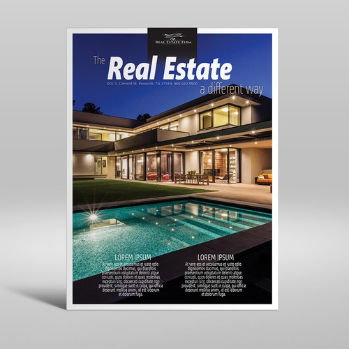 The Real Estate Firm Magazine Cover | Magazine cover contest