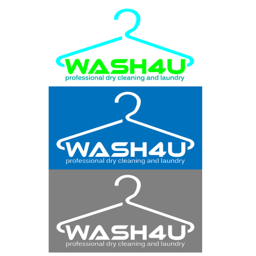 Create Modern-Eye-catching-Fresh-Clean logo (Dry cleaning and laundry ...