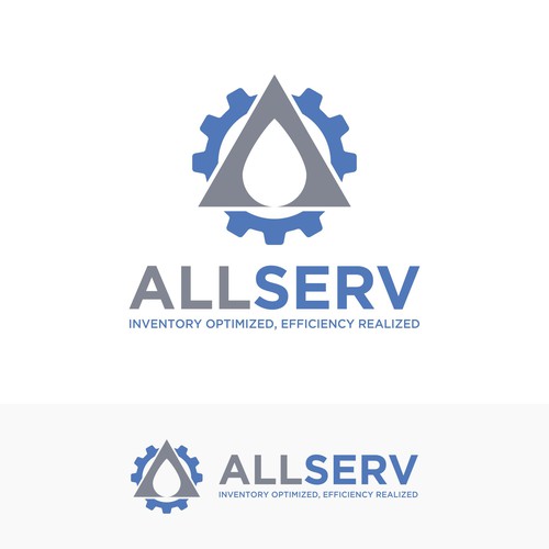 Designs | Logo Design for Allserv: A Modern, Industrial-Inspired Brand ...