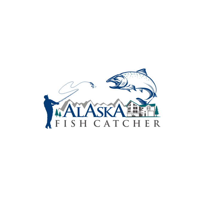 Alaskan Fishing Guide and Lodge to "catch" the ultimate logo design ...