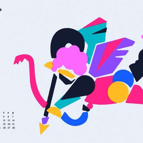 Designs | Multiple winners! Design a page for our 2023 calendar 💖 ...