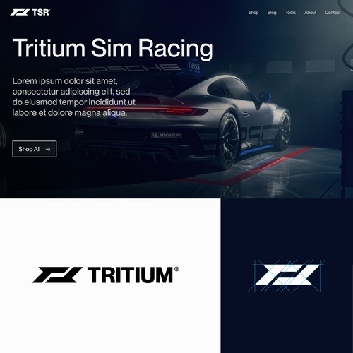 Designs | Tritium Sim Racing Logo Design Contest | Logo design contest
