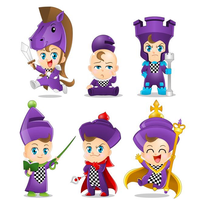 Create a Boss Babychess with similar characteristic as the Boss Baby ...