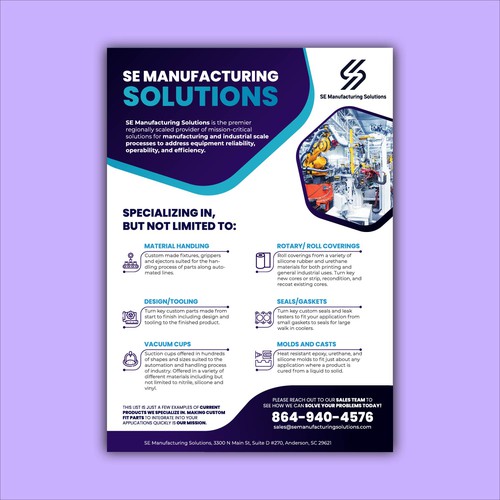 Designs | Clean single page line card for potential customers ...