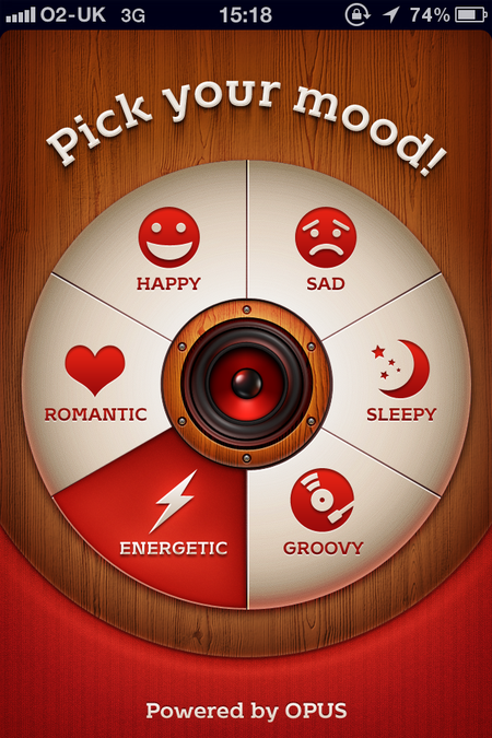 SUPER SIMPLE APP (OPUS Classical Mood Player) | App design contest
