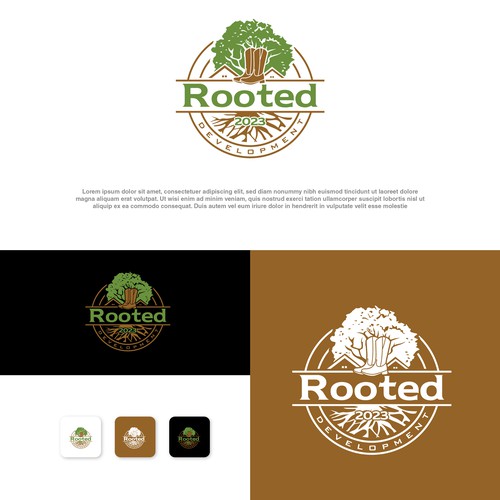 Designs | Rooted Development Open House - Boots, Beers & Bites | Logo ...