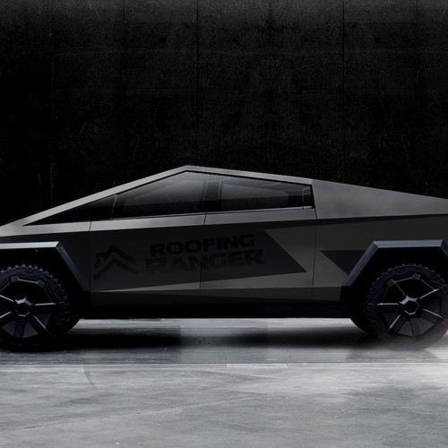 Designs | Roofing Ranger Cybertruck design | Car, truck or van wrap contest