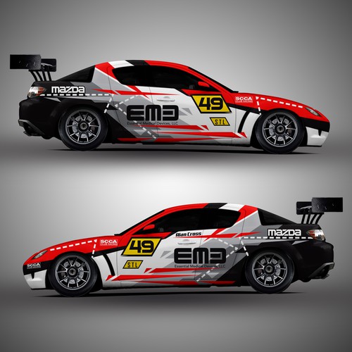 Design a winning race car wrap | Car, truck or van wrap contest