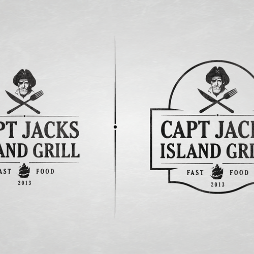 logo for Capt Jacks Island Grill | Logo design contest