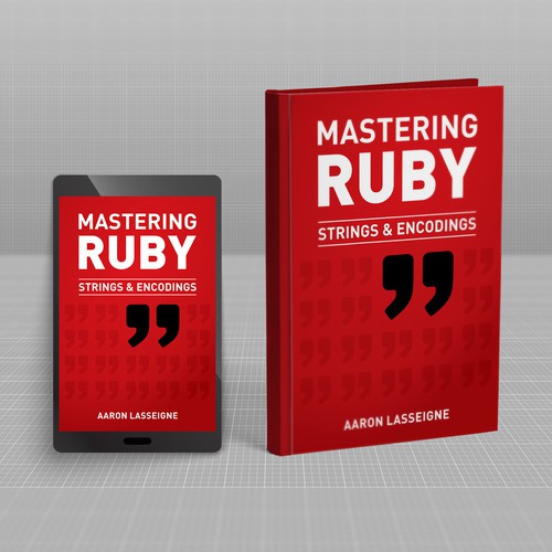 A clean and polished cover for a programming book. | Book cover contest