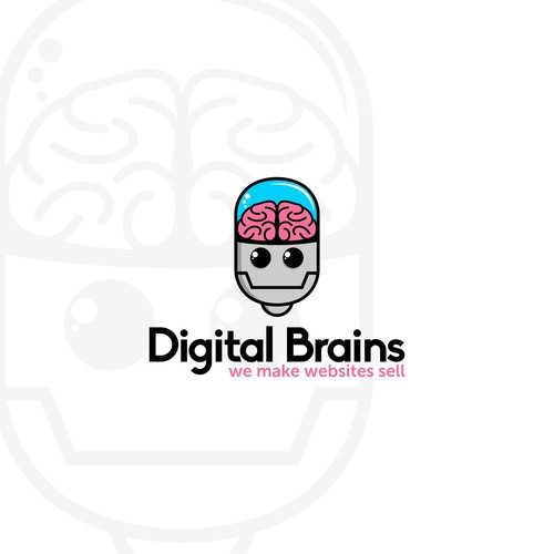 Digital Brains needs a smart logo for their new start | Logo design contest