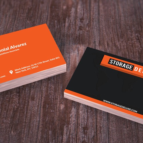 Business card designs for Storage Deluxe | Business card contest
