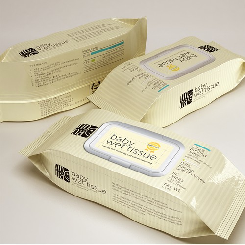 Create package design for baby wet tissue ♥ | Product packaging contest