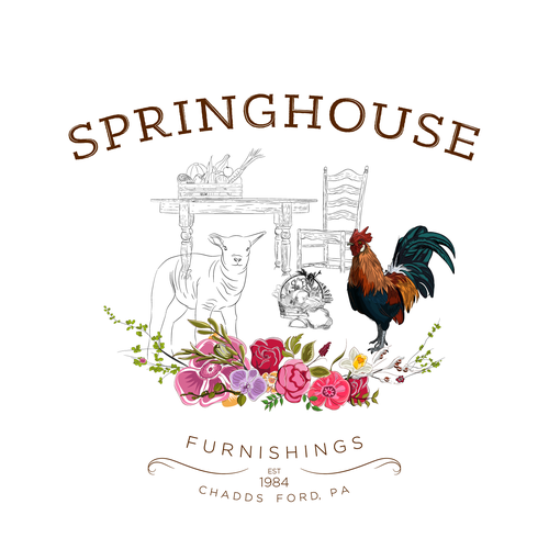 Designs | Unique! 1 logo for Springhouse, representing a Farm shop and ...