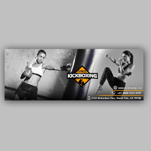 fitness kickboxing australia fb & website banner | Facebook cover contest