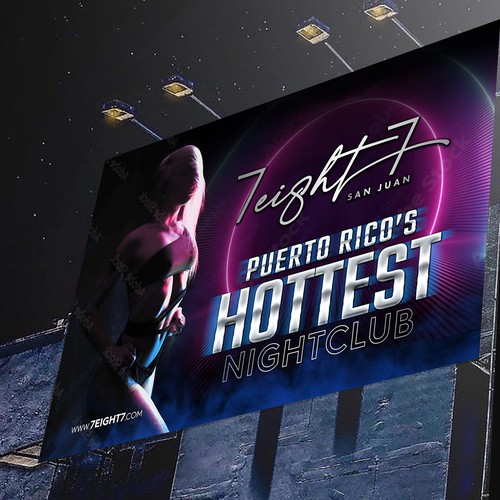 Designs | Billboard for a Nightclub and Gentlemen’s Club | Signage contest