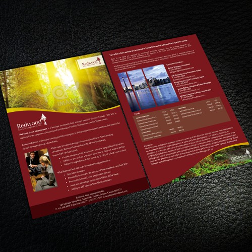 Designs | Create the next brochure design for Redwood Asset Management ...