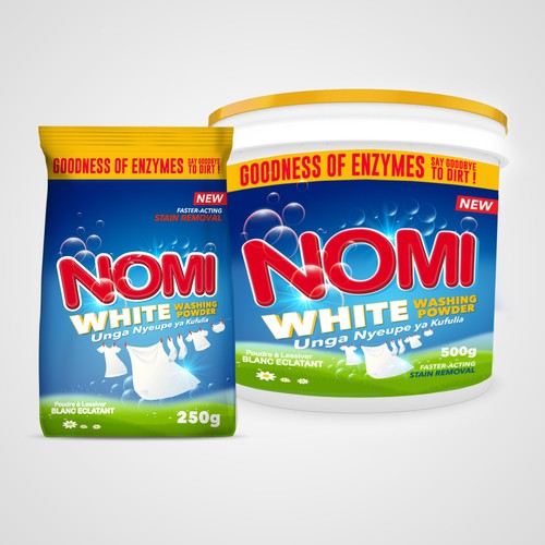 Design an attractive eye-catching label for Nomi Detergent! | Product ...