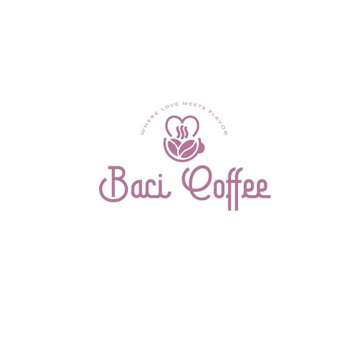 Designs | Baci Coffee Logo Design | Logo design contest