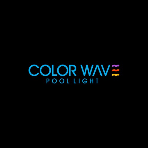 Designs | COLOR WAVE POOL LIGHTS | Logo design contest